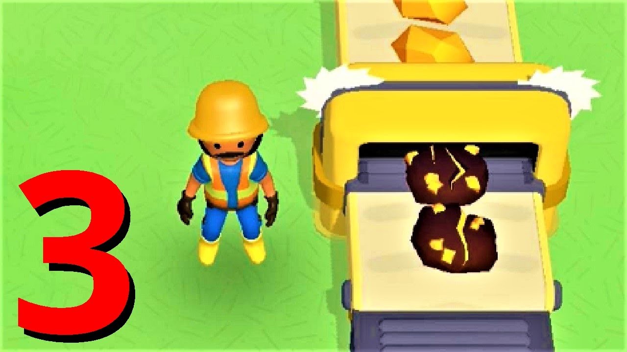 👷 Drill and Collect 💎 GAMEPLAY Part 3 NEW Area (Android, iOS) - YouTube