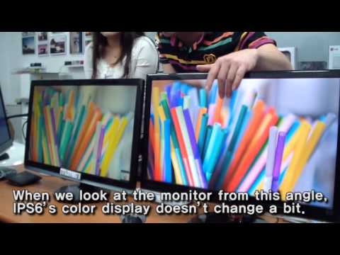Difference of Viewing Angle between TN and IPS Panels - YouTube