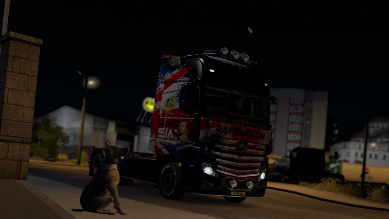 Euro Truck Simulator 2 Edinburgh - London Quick Stream - YouTube