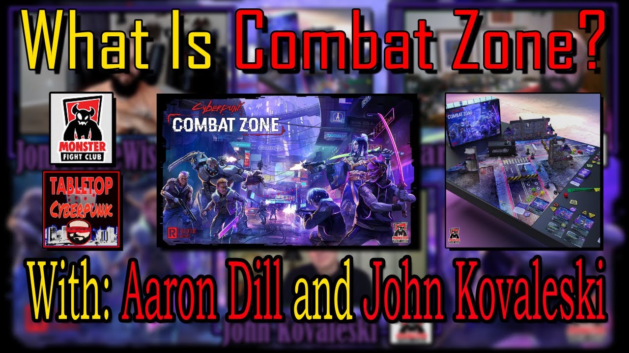 Interview With Monster Fight Club about Combat Zone, A Cyberpunk Red ...