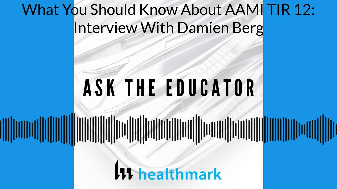 Episode 41. What You Should Know About AAMI TIR 12: Damien Berg - YouTube