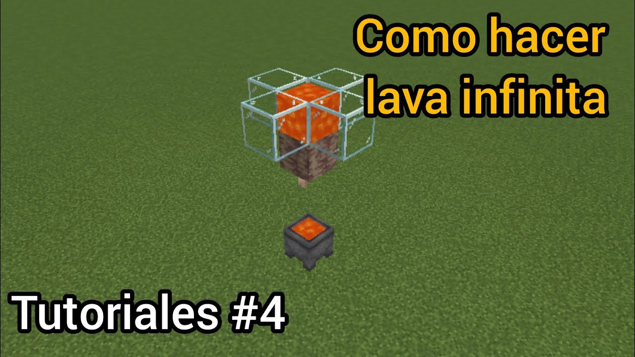 Cómo hacer lava infinita en Minecraft | Tutoriales #4 - YouTube