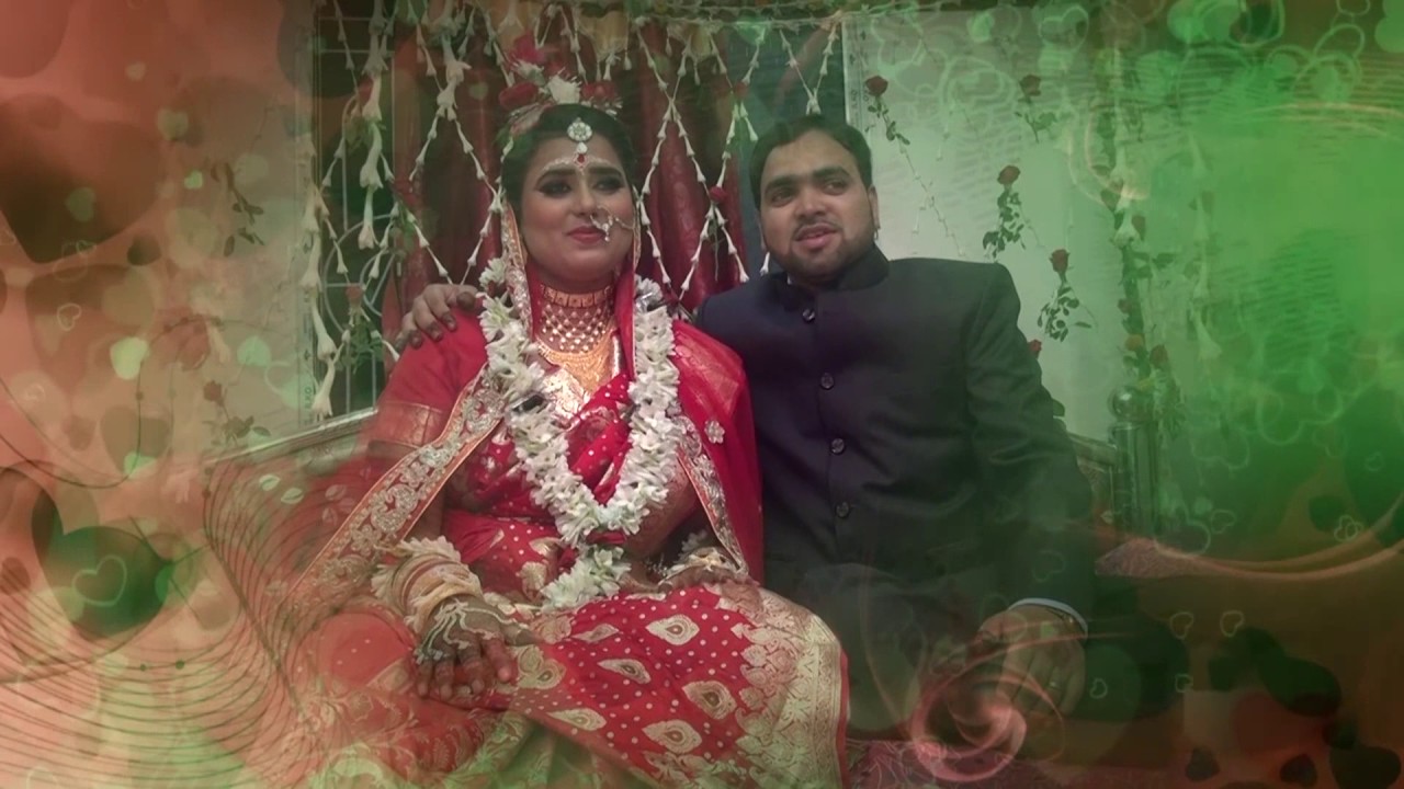 Reception night duet shot (basor ghor)...Sajahan weds Afroza ...