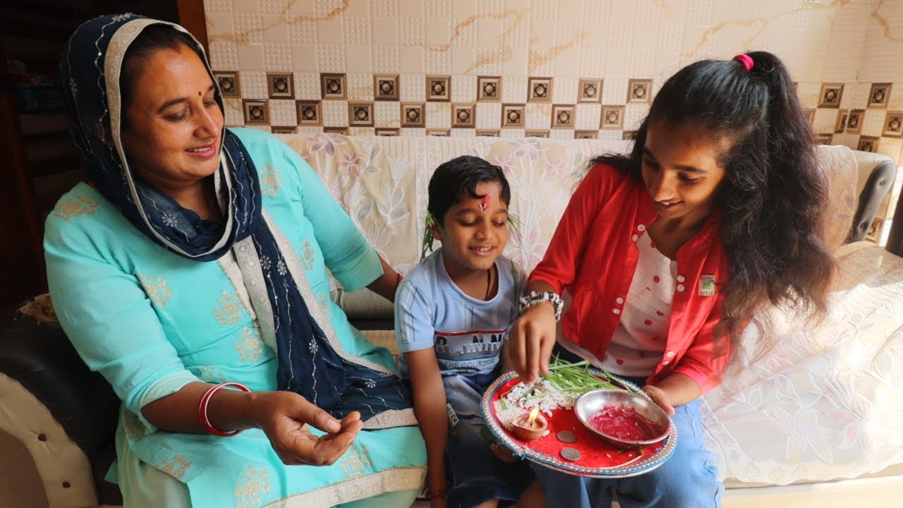 Vijayadashami Vlog 🪔 Puja and Tradition - Pal Family Vlogs - YouTube