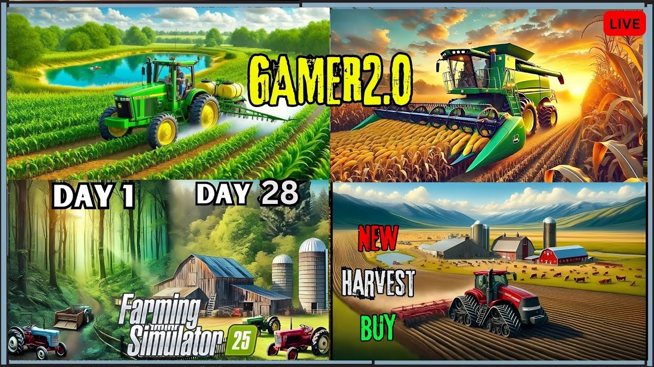 Creating the Perfect Farm in Farming Simulator 25 - Let's Play! - YouTube