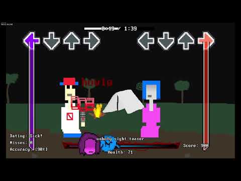 fnf catghost pandemic [DEMO] | Unholy Sight Teaser - YouTube