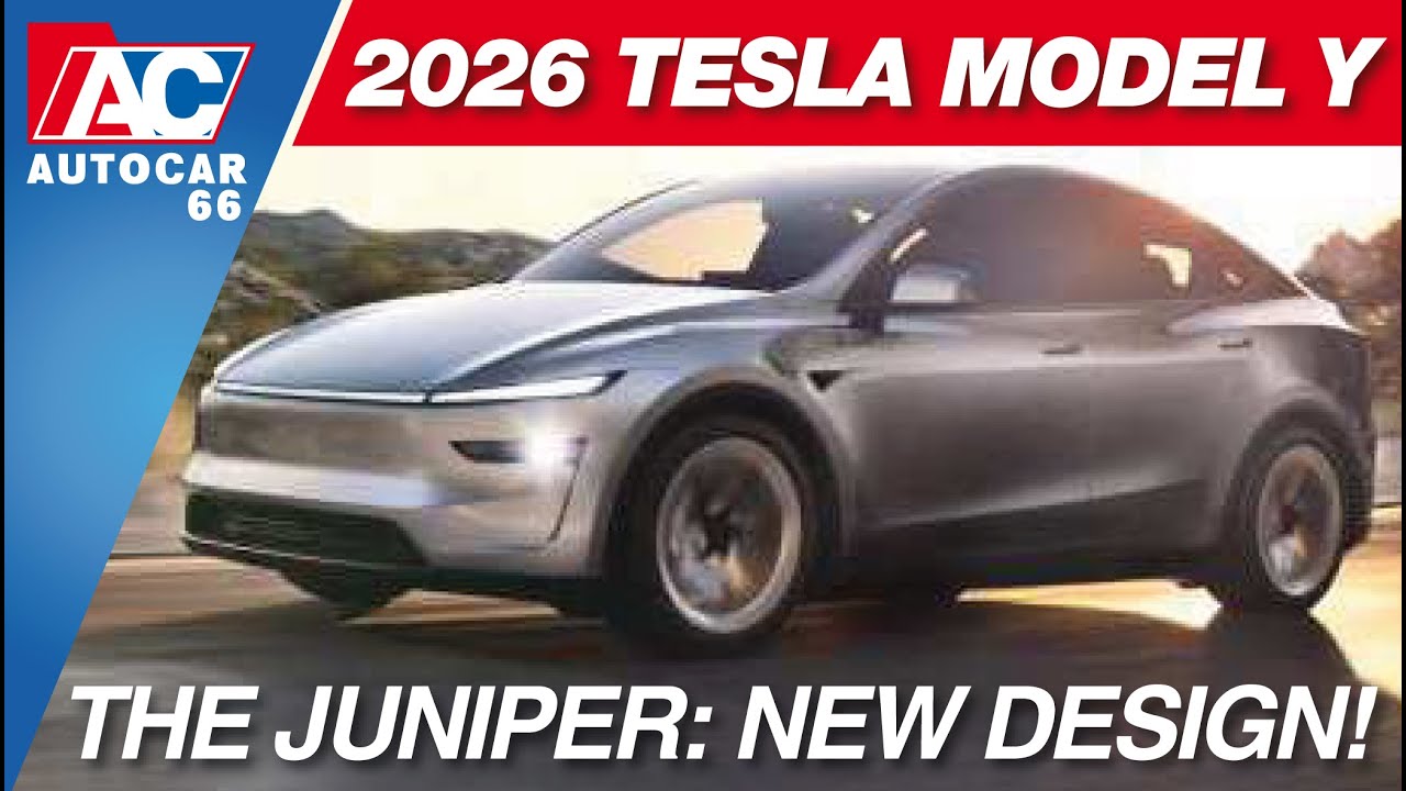 2026 TESLA MODEL Y JUNIPER: NEW DESIGN, INTERIOR AND FEATURES - YouTube