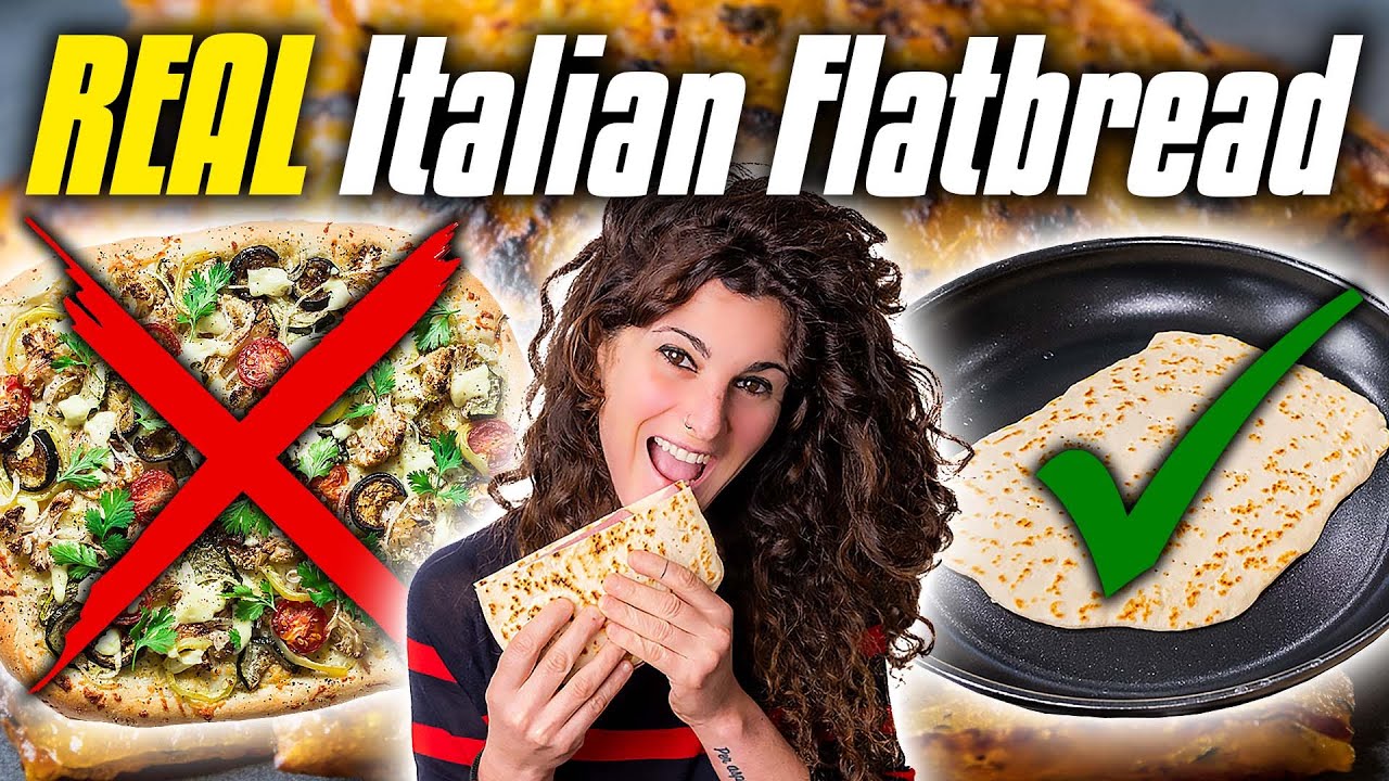 How Italians ACTUALLY Make "Flatbread" (it's not just expensive pizza with fancy toppings) - YouTube