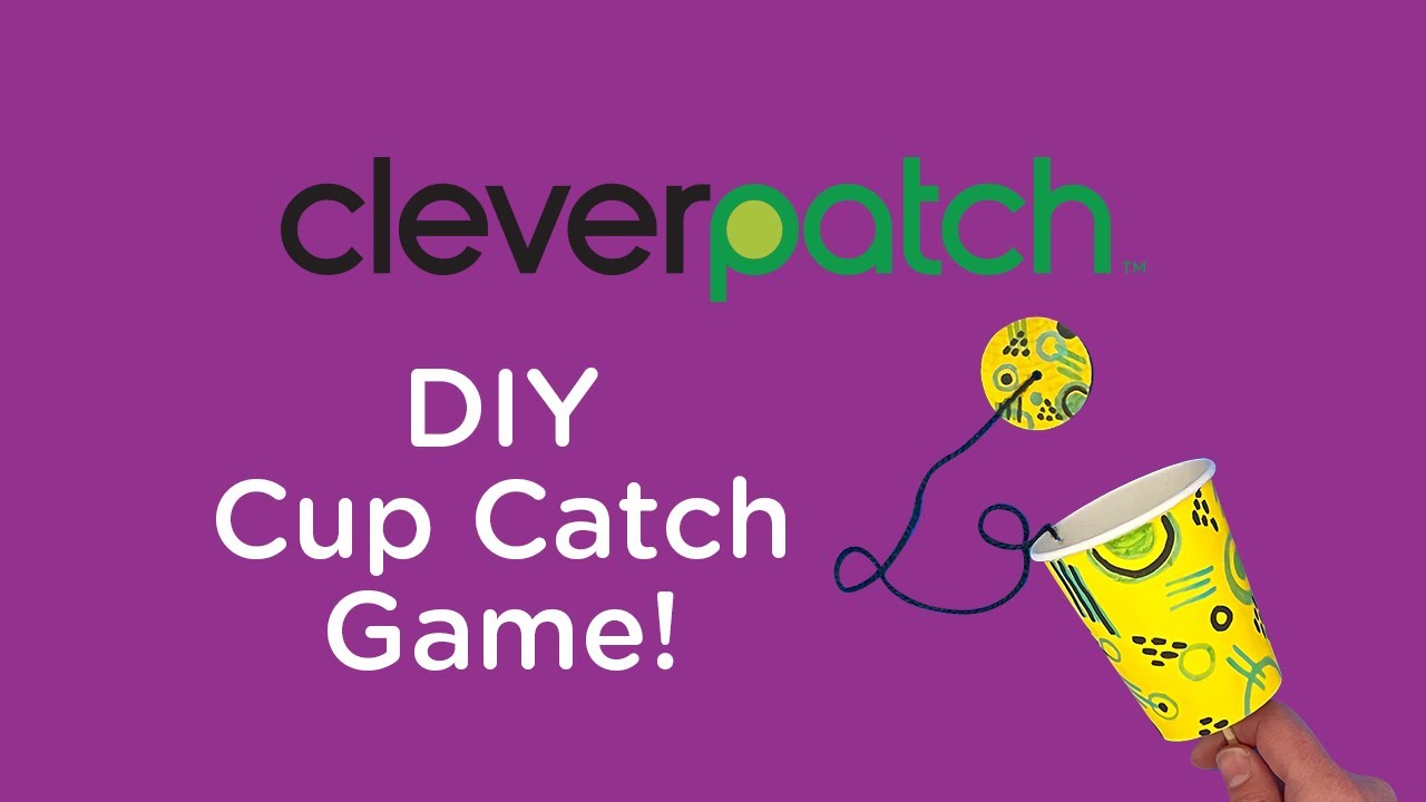 DIY/Craft Activity – DIY Cup Catch Game - YouTube