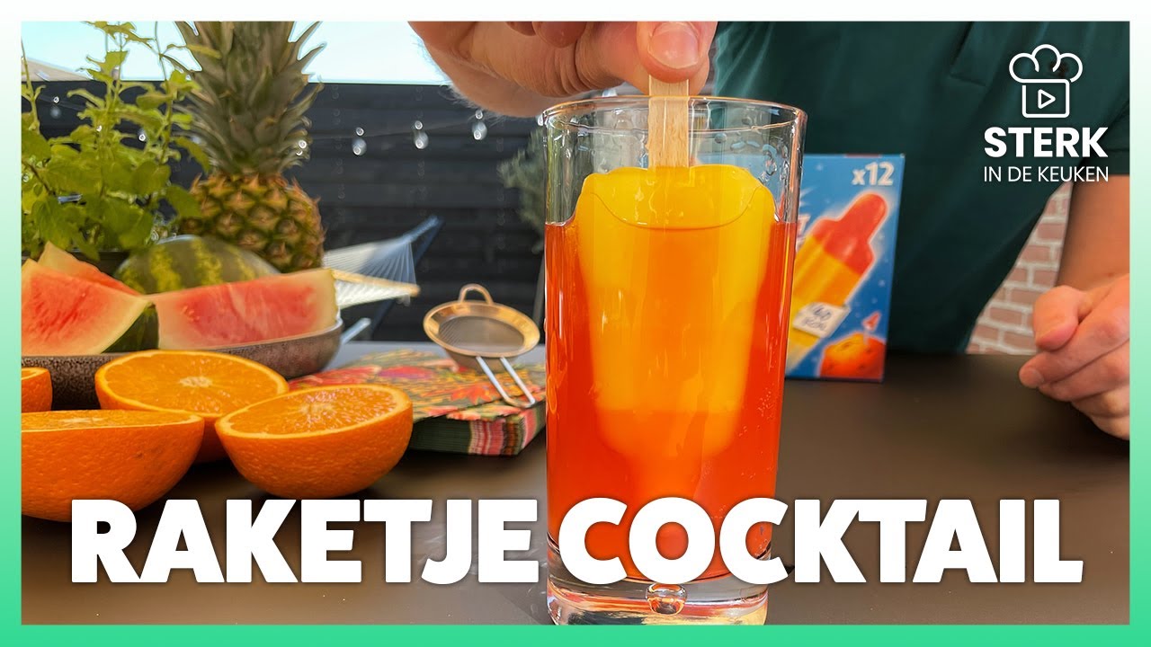 Raketje Cocktail | Koken & bakken met SterkInDeKeuken! - YouTube