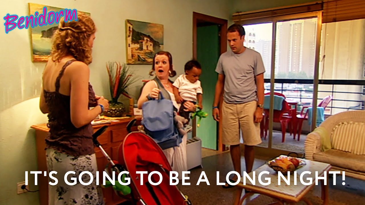 Martin and Kate Take Care of the Baby | Benidorm - YouTube