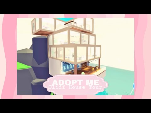 Aesthetic Cliff House in Sandbox Island House 🌸 Roblox Adopt Me - YouTube
