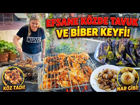 HERYER DOLDU TAŞTI KÖZLE KÖZLE BİTMİYOR SOĞAN BİBER 🫑 🌶️ PATLICAN 🍆 MANGAL