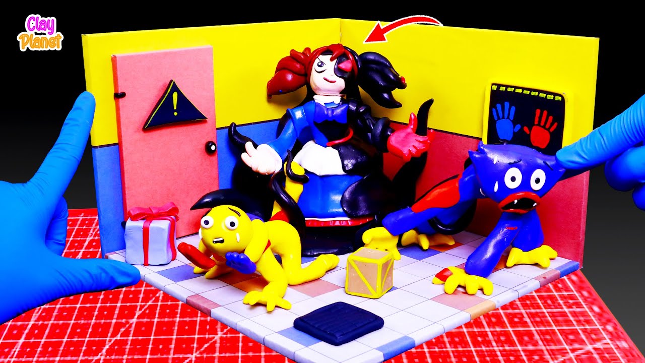 HUGGY WUGGY & PLAYER VS POPPY.EXE - Poppy Playtime Clay | Clay Planet ...