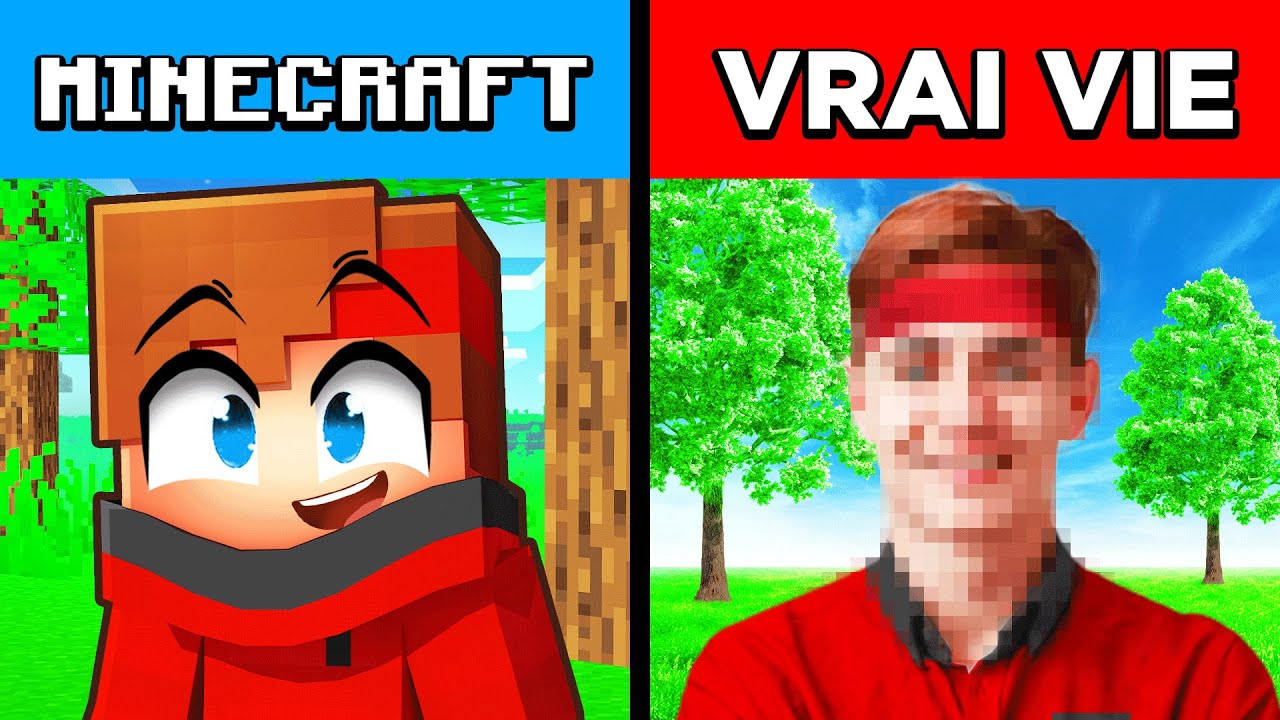 Talcado devient 100% RÉALISTE sur Minecraft ! - YouTube