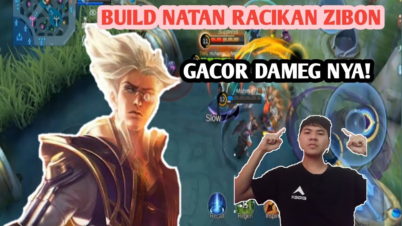 HOW TO PLAY NATAN JUNGLER? CARA BERMAIN HERO NATAN DAN BUILD NATAN ...