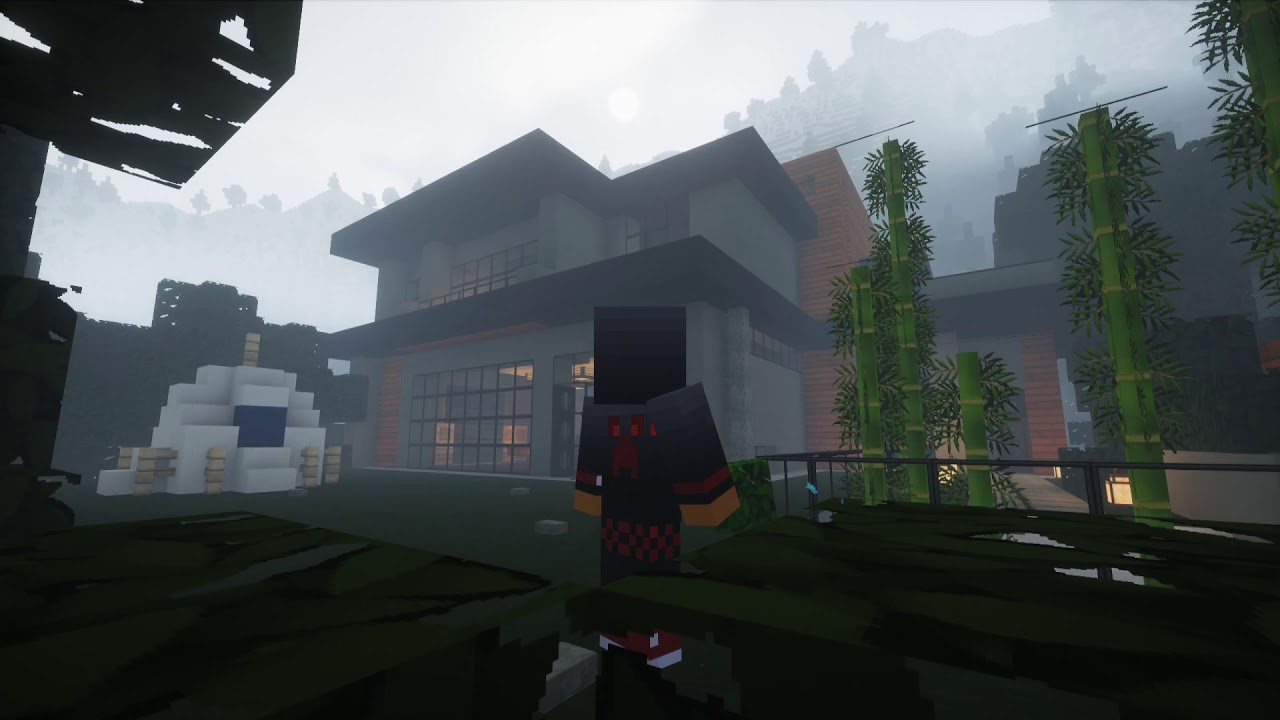 [레드] 마인크래프트 기생충집 완성판 예고편(Minecraft Parasite House) - YouTube