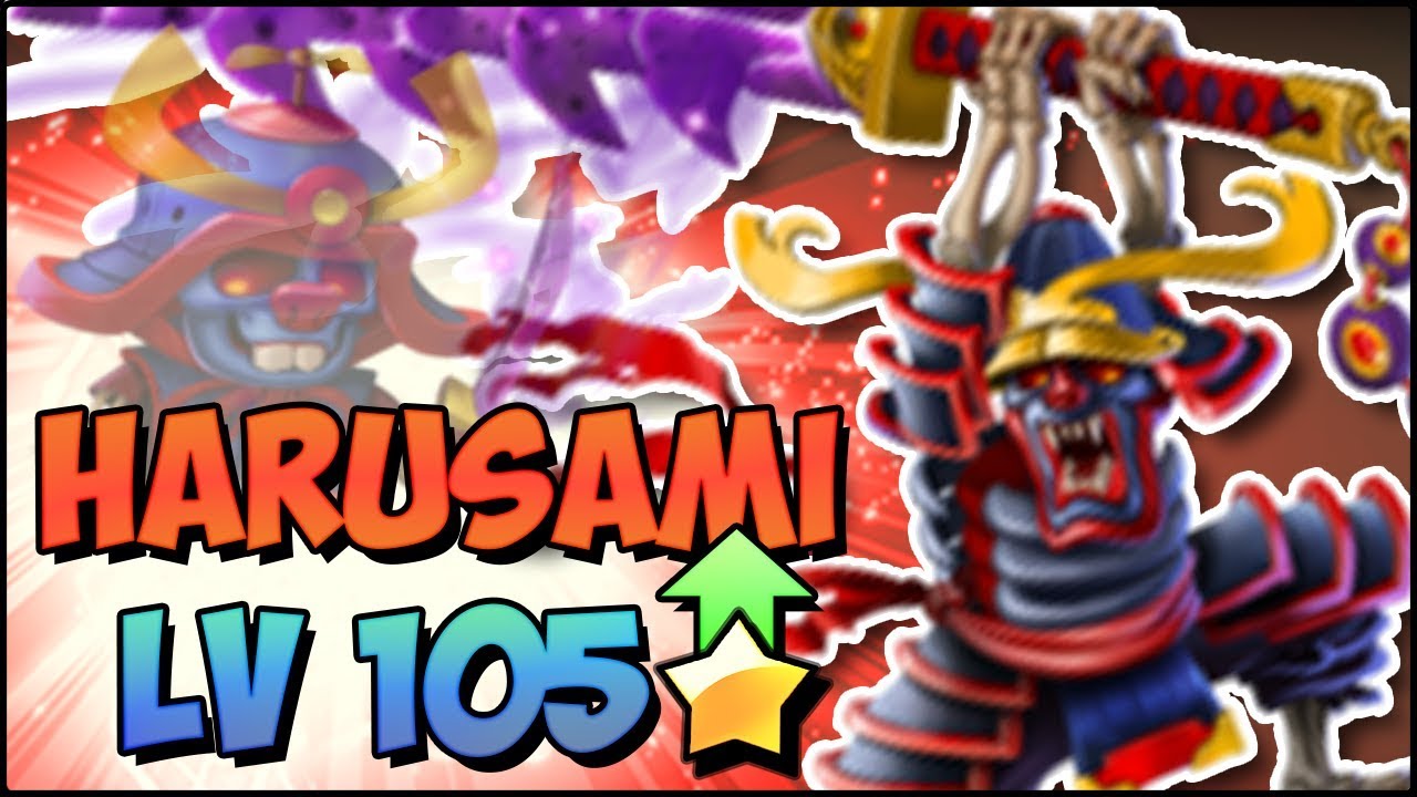 HARUSAMI (LV 105) - COMBO PACK PREMIERE - Monster Legends Review - YouTube
