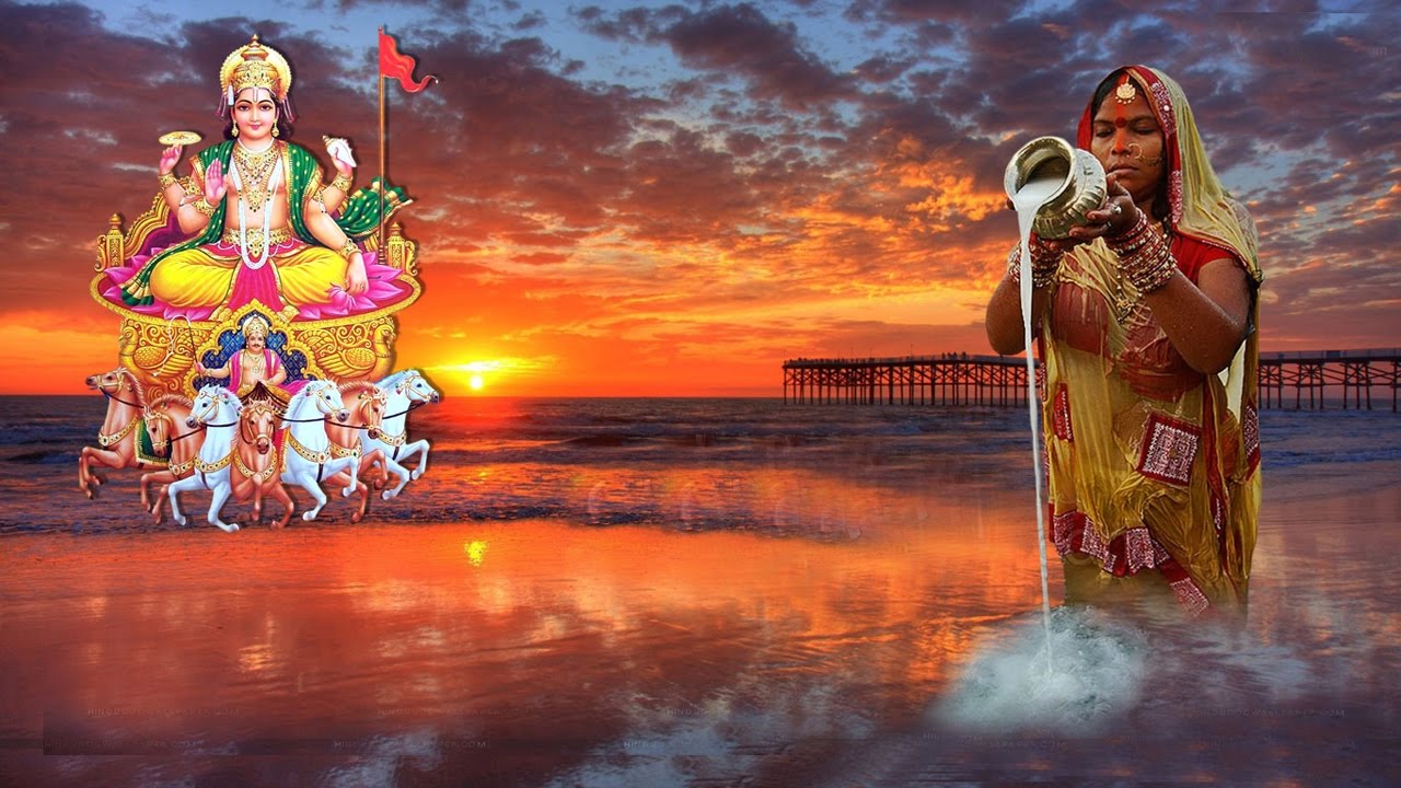 पटना के घाट पर अइनी 卐 Bhojpuri Paramparik Chhath Geet ~ New Bhajan 卐 ...