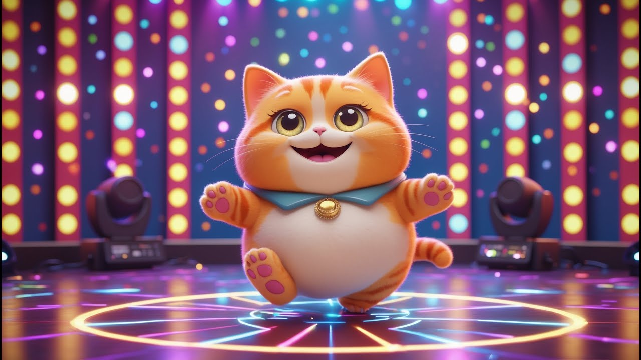 Kitty Dance 🐱 Fun Song for Kids | Baby Songs & Kids Songs | Nursery ...