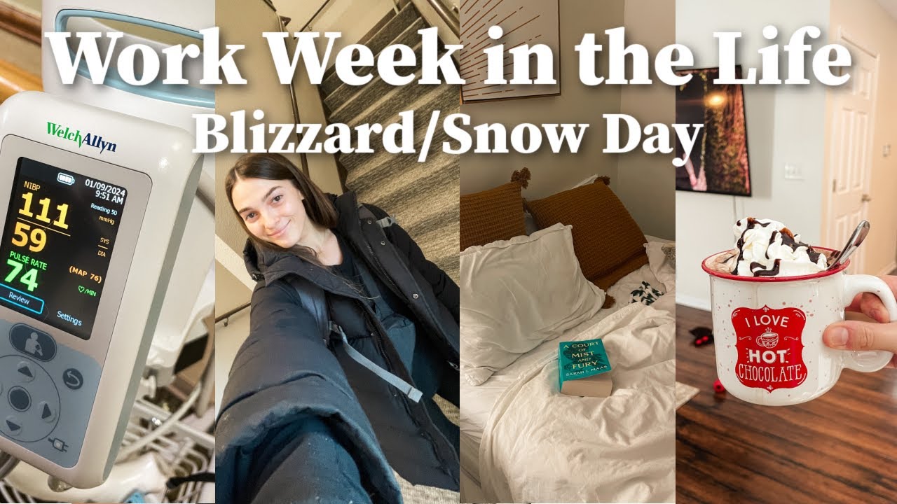 Work Week In Our Life: Snow Days/Blizzard - YouTube