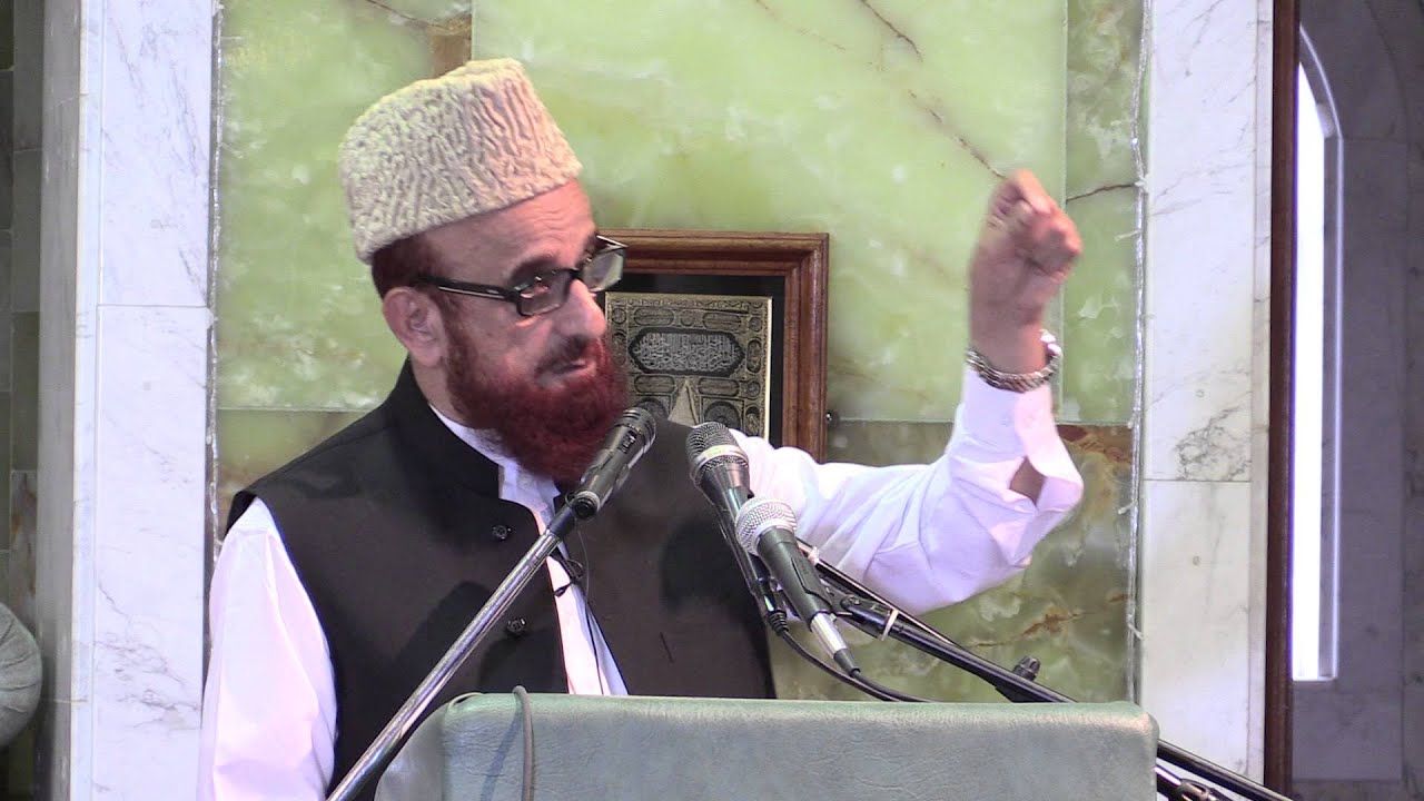 Sunni Conference Sun 30.08.2015 Mufti Munibur Rahman Pakistan - YouTube