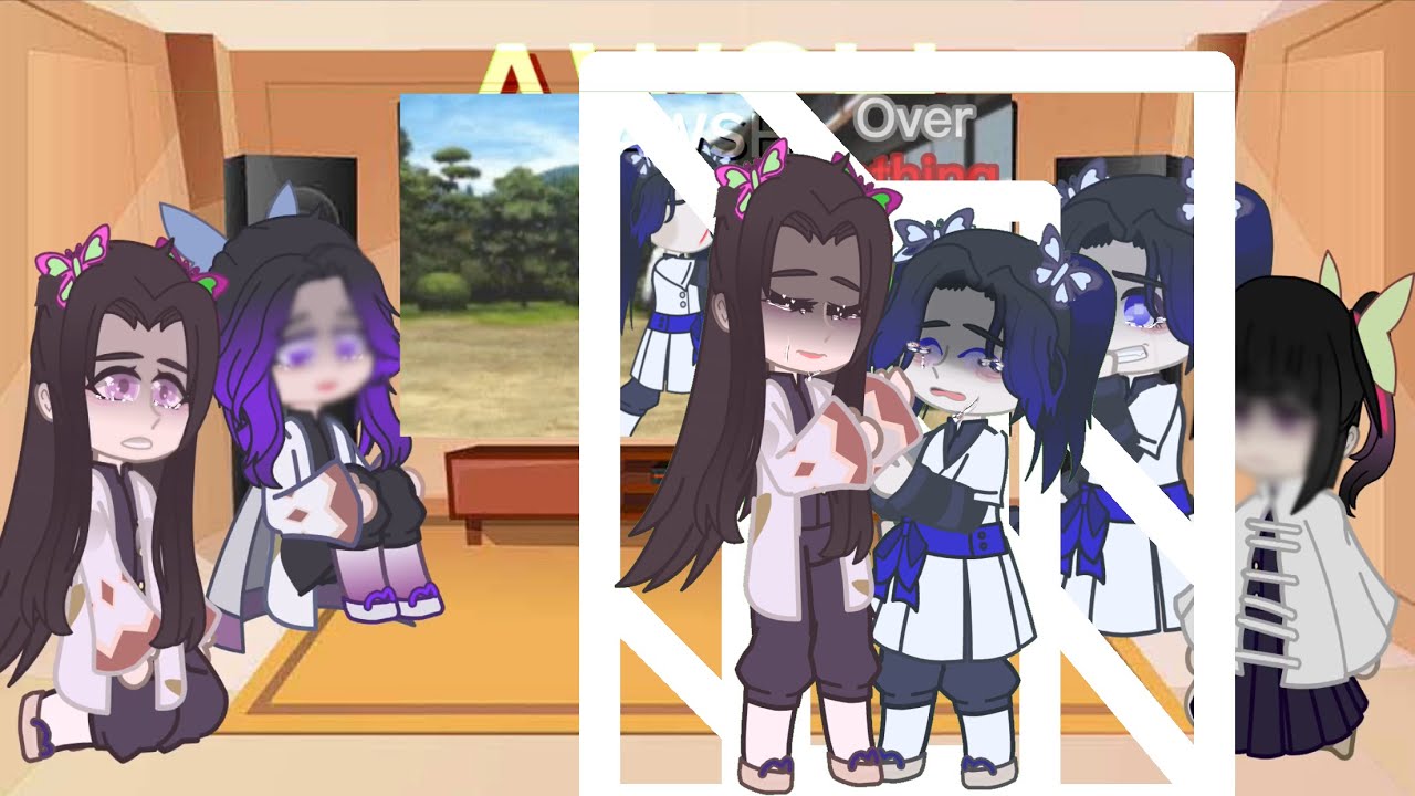 💙💜The butterfly sisters react to my Aoi Angst video | Aoi Angst🦋 - YouTube