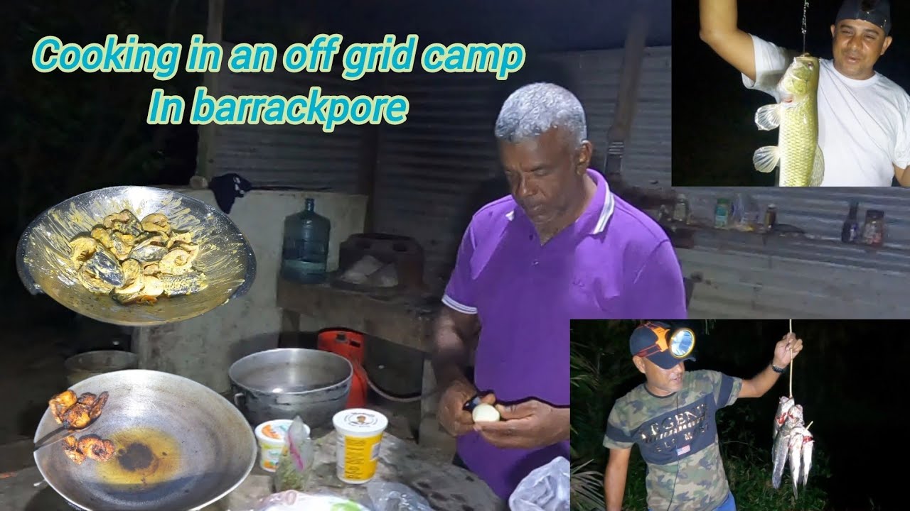 River fishing /catch clean & cook/ wolf fish (guabine). - YouTube