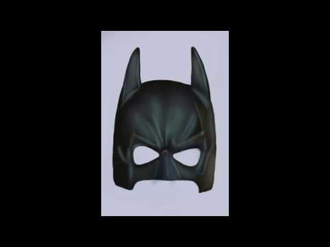 How to Draw Batman Mask - YouTube