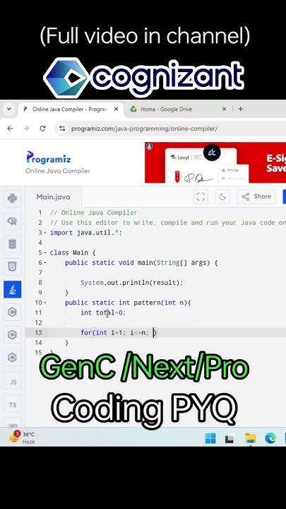 Cognizant GenC Coding PYQ | Cognizant Technical Assessment 2025 | # ...