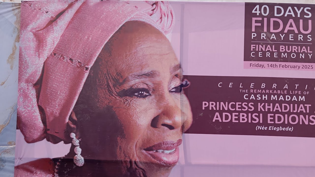 LIVE AT FINAL BURIAL CEREMONY OF CASH MADAM - YouTube