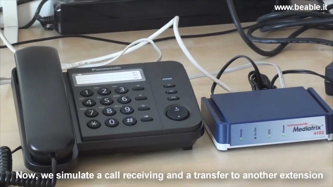 Tutorial 39: Mediatrix 4102 & Asterisk - YouTube