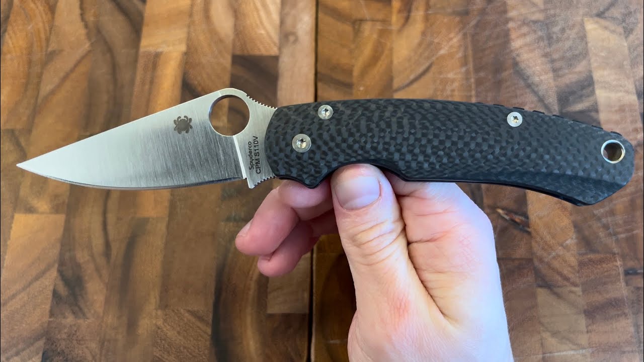 Spyderco Para Military 2 Quick Look PM2 (Modified) - YouTube