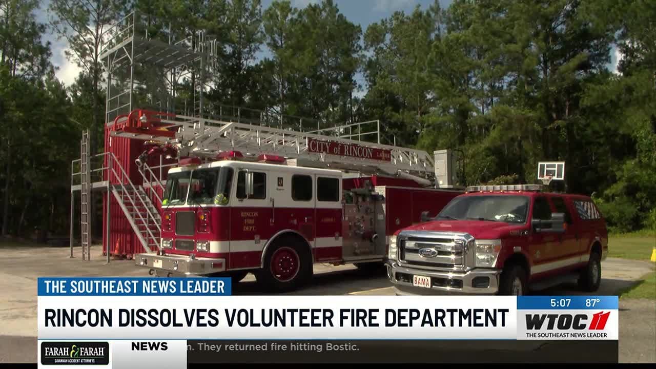 Rincon Fire Department ending volunteer firefighter program - YouTube