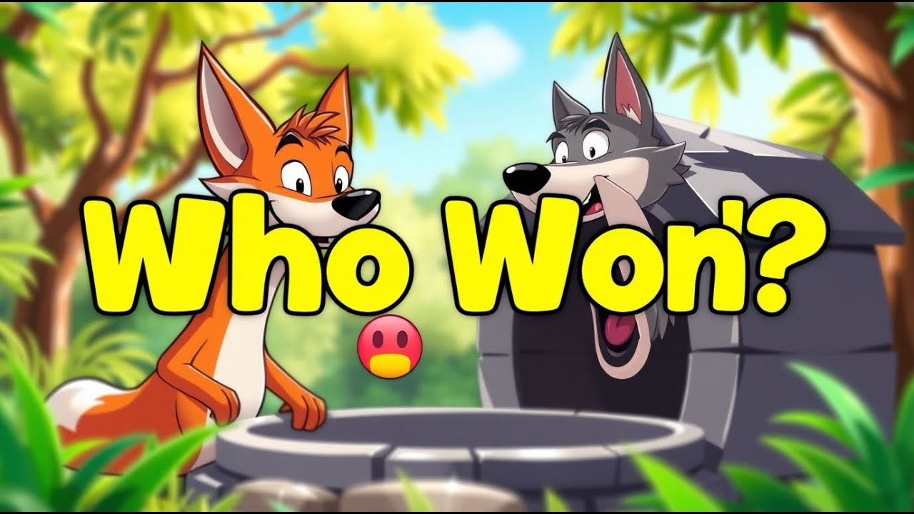 "The Clever Fox’s Trick: A Lesson for the Foolish Wolf!" 🦊 - YouTube