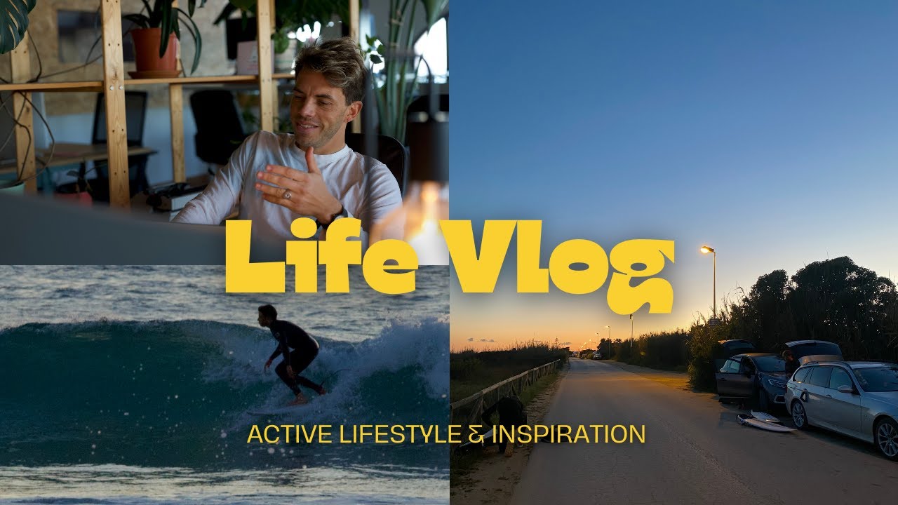 Inspo vlog | surf, sauna and facing fears - YouTube