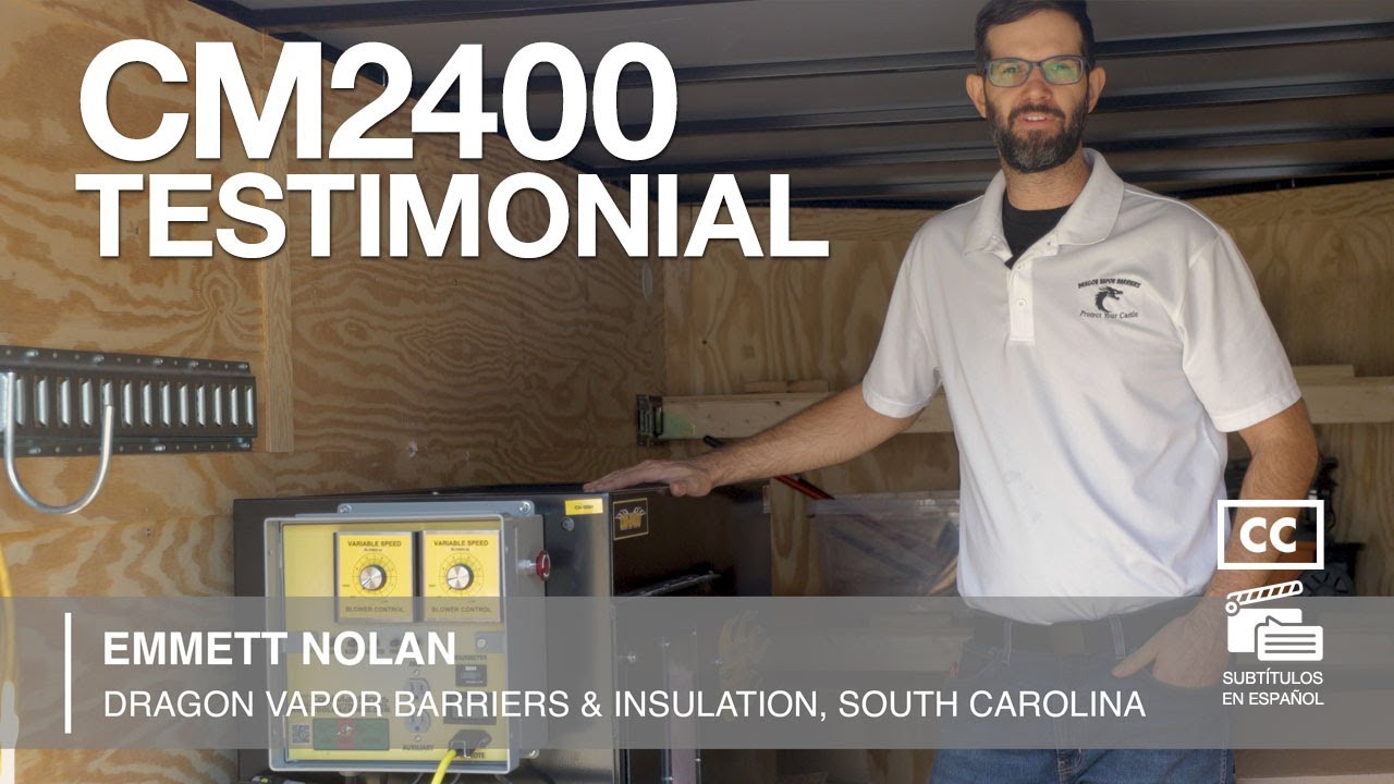 CM2400 Cool Insulation Machine Testimonial: Columbia South Carolina ...