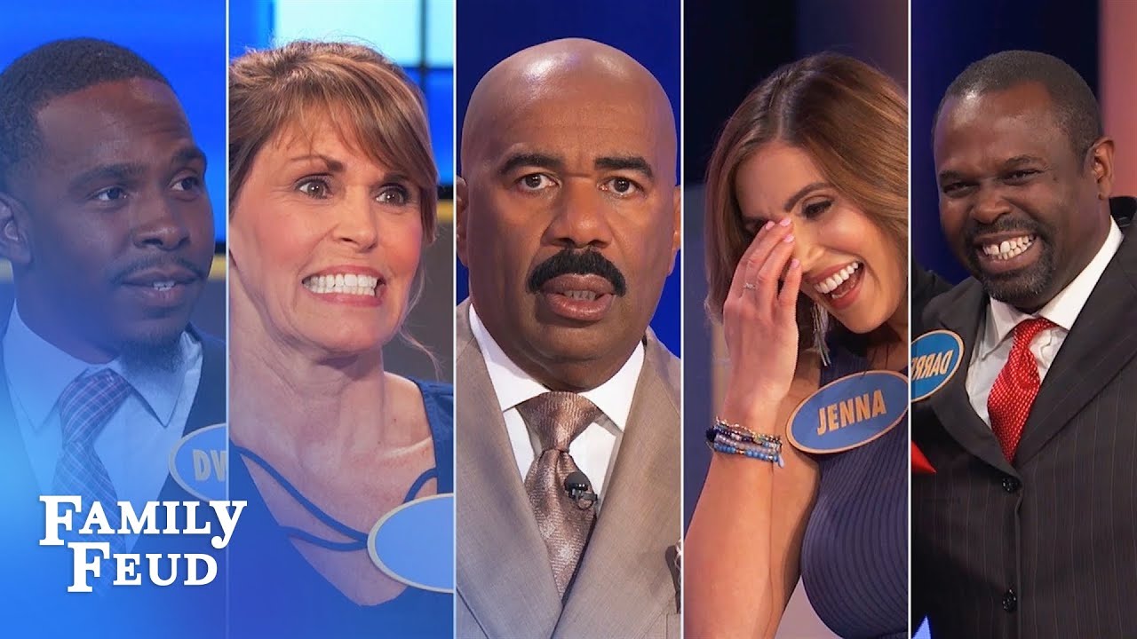 Family Feud's BEST BLOOPERS and EPIC FAILS!!! | Part 6 - YouTube