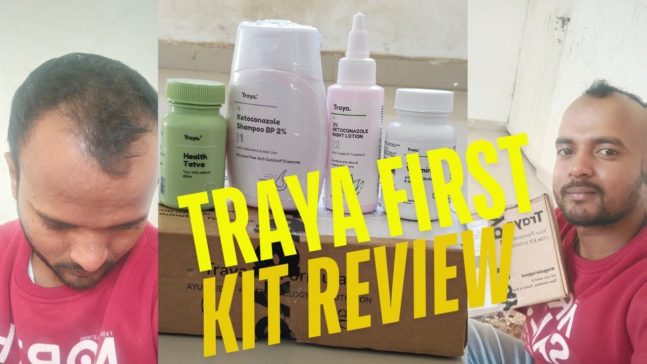 TRAYA FIRST KIT REVIEW #traya - YouTube