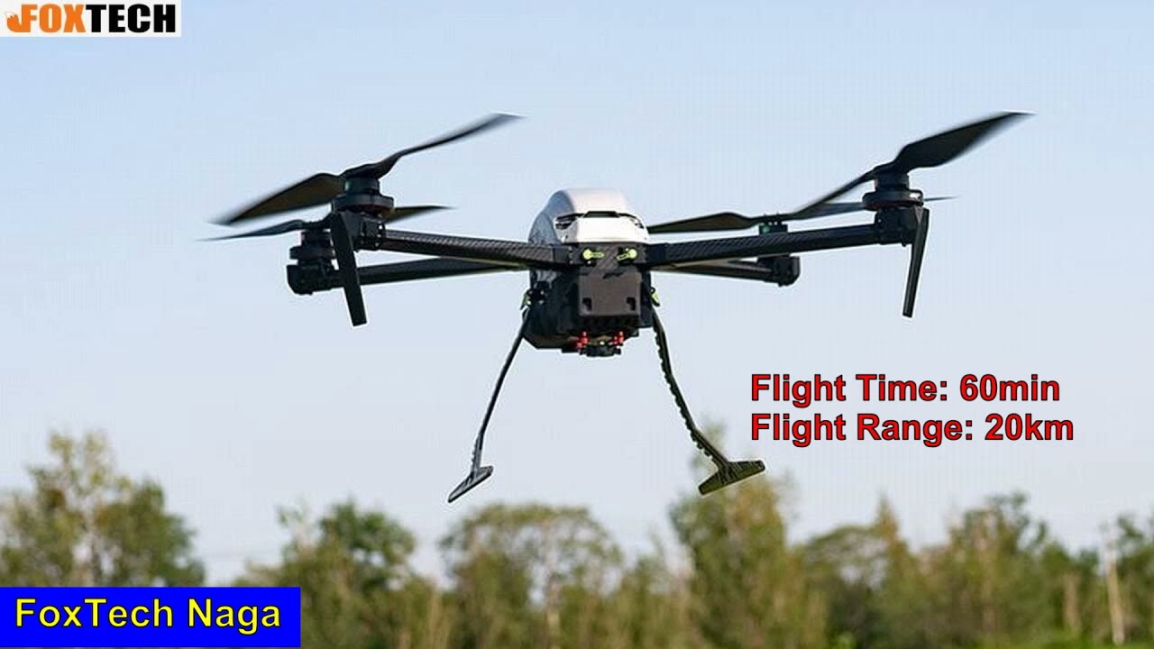 FoxTech NAGA GPS Multi-Purpose Brushless Drone – Just Released ! - YouTube