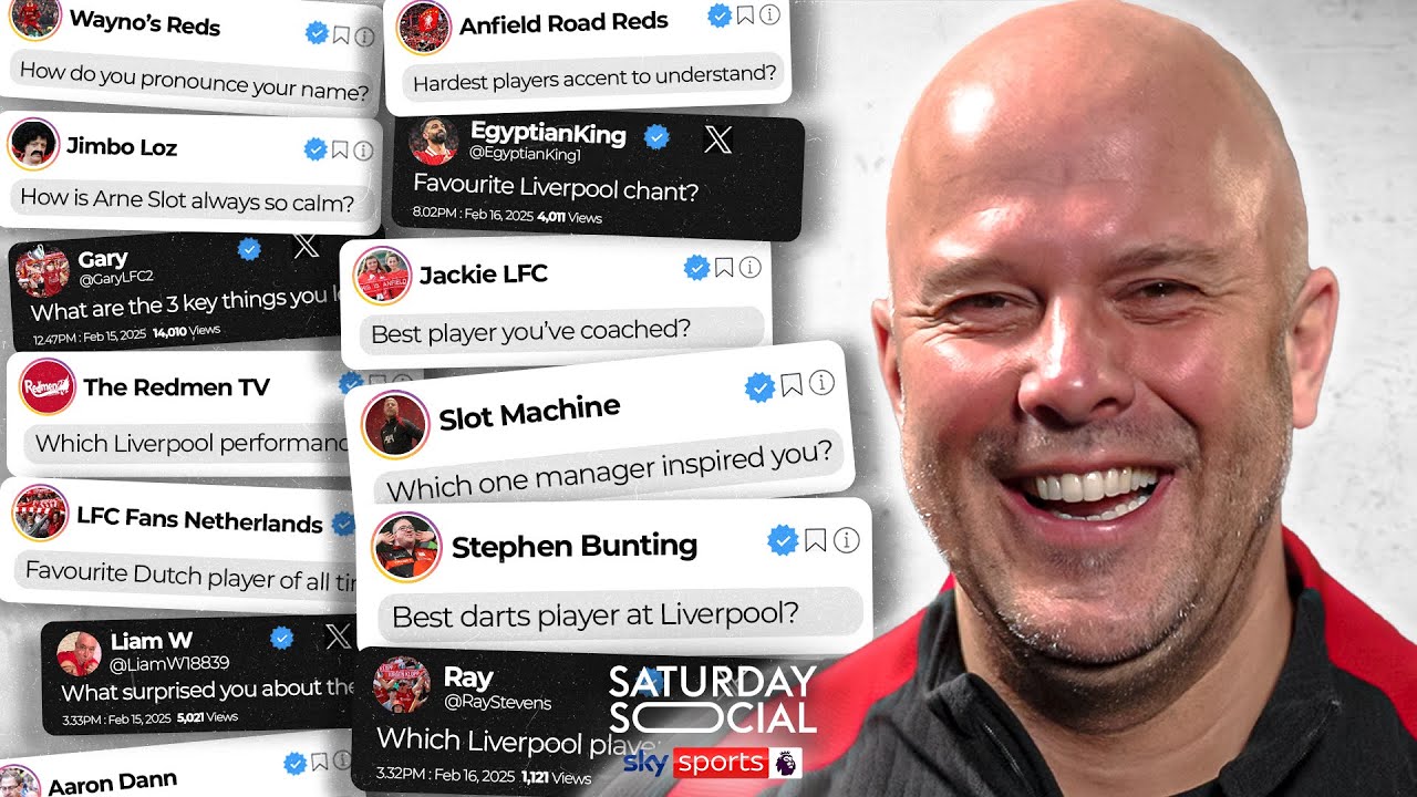 Arne Slot answers the internet’s most asked questions… 👀 | Arne Slot Fan Q&A - YouTube