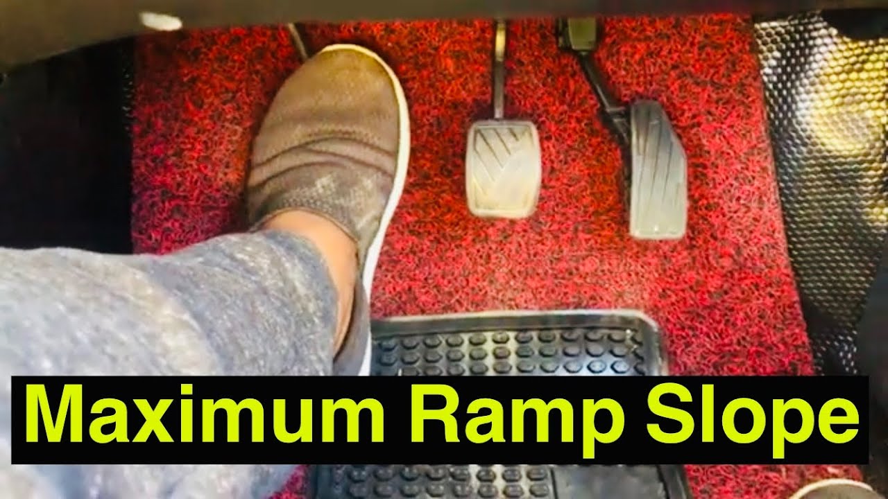 Maximum Vehicle Ramp Slope | Forum | Architect | How to drive car in ...