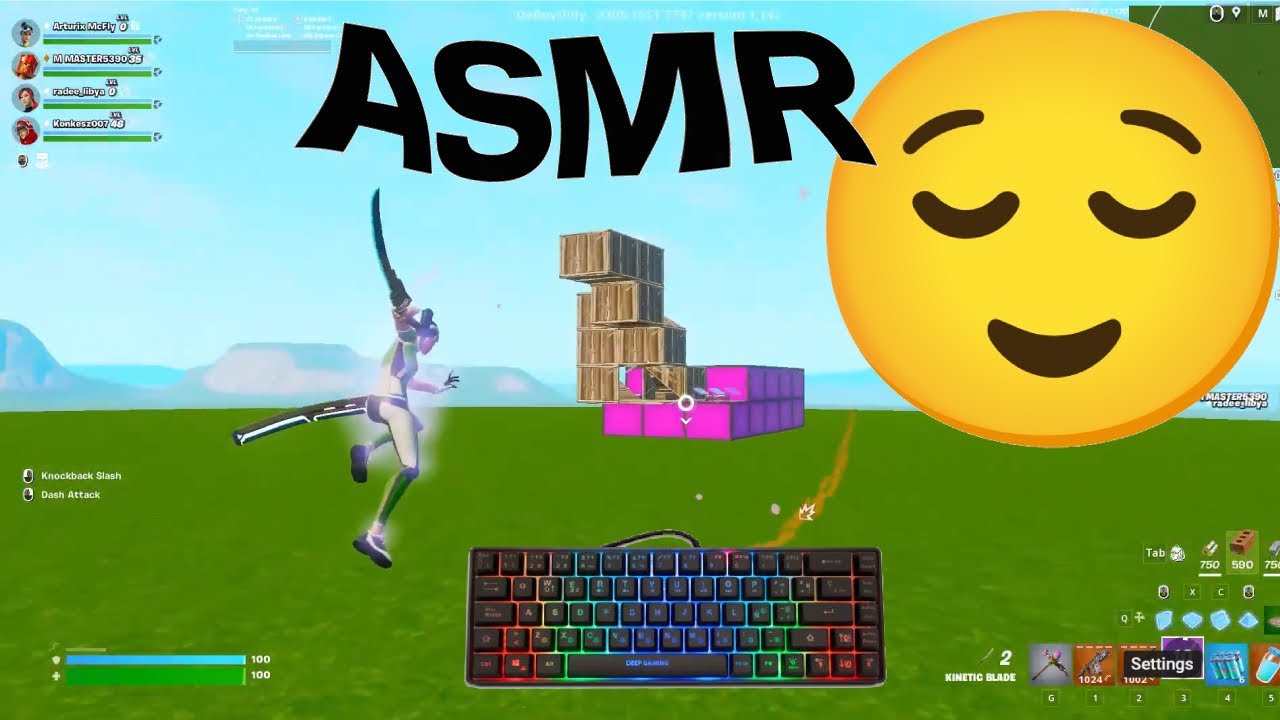 GO GOATED 4v4v4v4 + Keybord ASMR 🤤 Fortnite Gameplay | 4K 120FPS - YouTube
