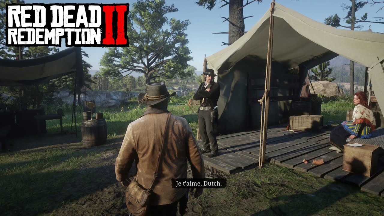 RDR2 - Molly aime Dutch - Dialogue caché - YouTube