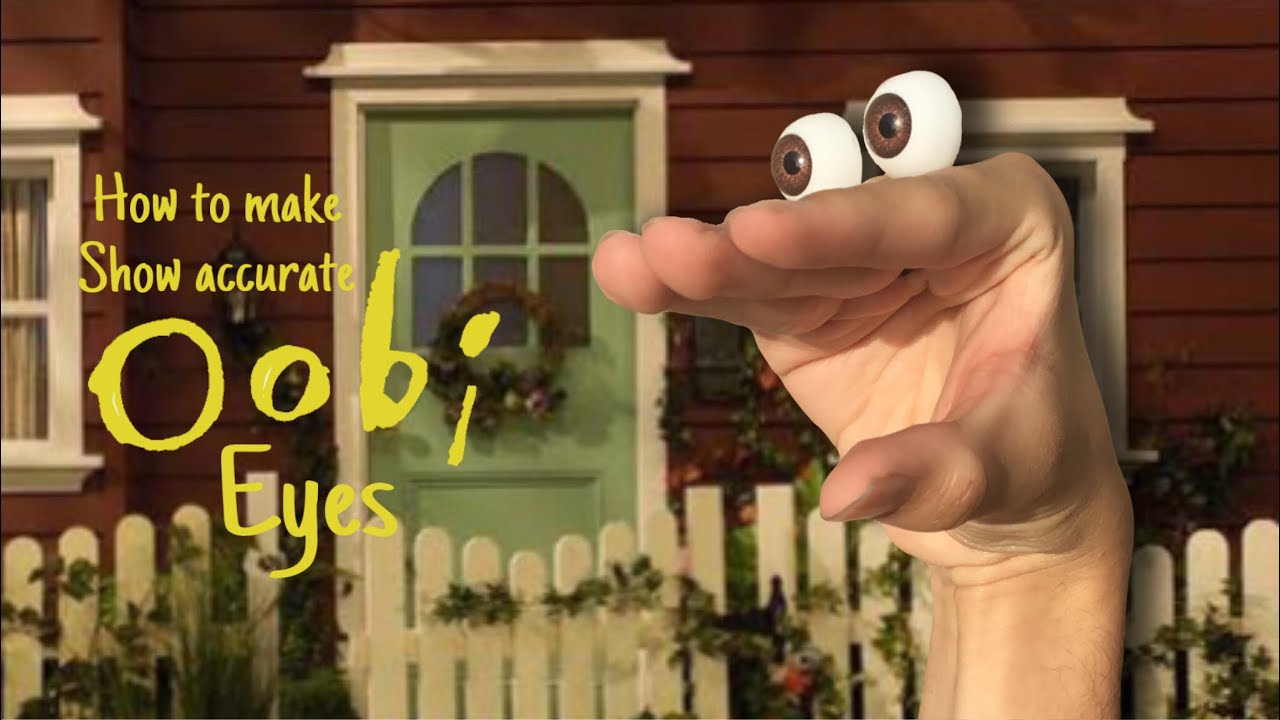 How to make show accurate oobi eyes - YouTube