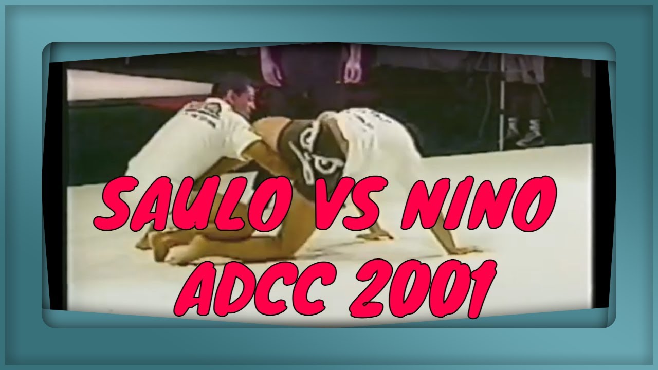 Saulo Ribeiro vs Nino Schembri ADCC 2001 | Old School Grappling Match ...