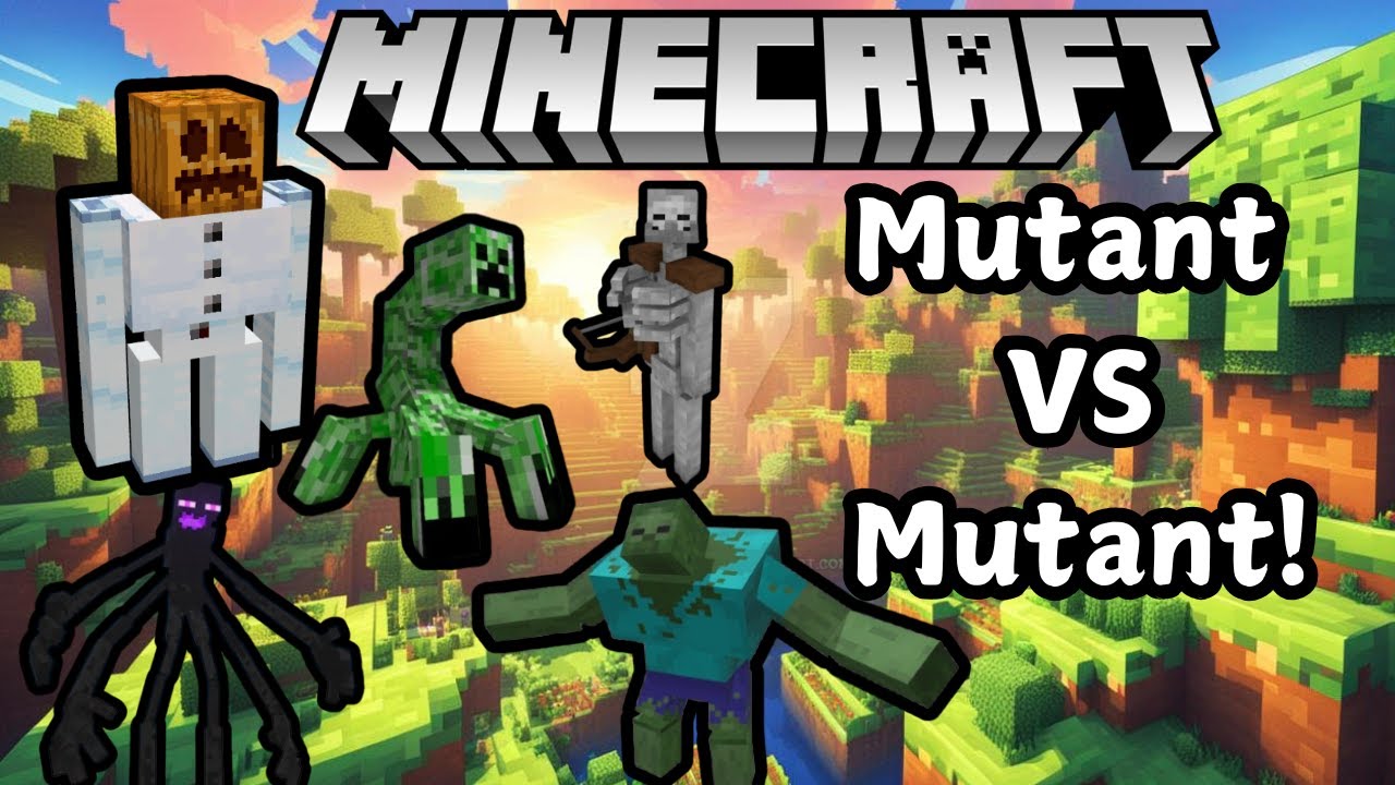 Minecraft: Muntant Mobs VS Mutant Mobs! Who Wins? (Forge 1.16.5) - YouTube
