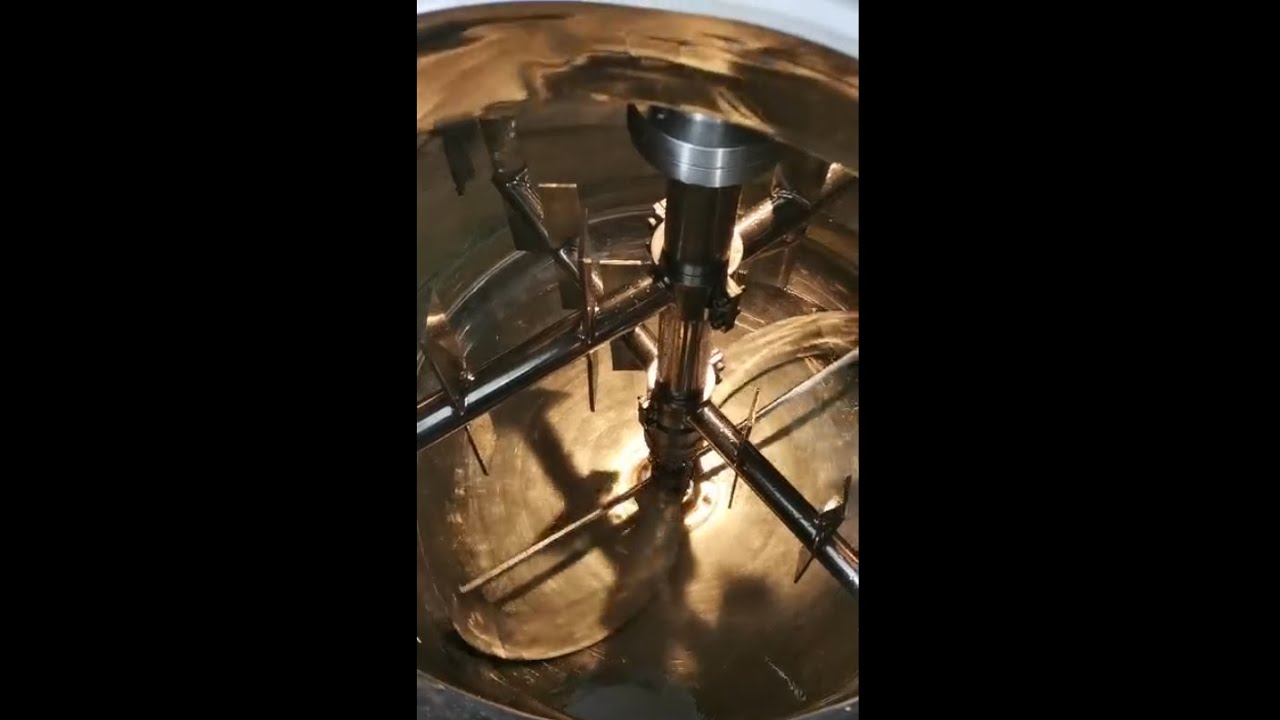 3000L two way multiple paddle wall scrapper mixing with bottom knife ...