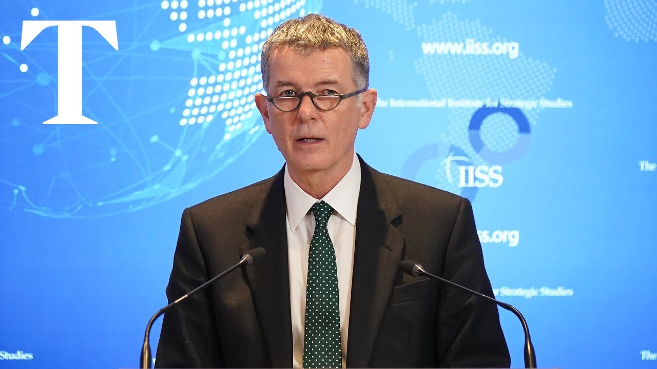 LIVE: MI6 chief delivers speech at the British embassy in Paris - YouTube