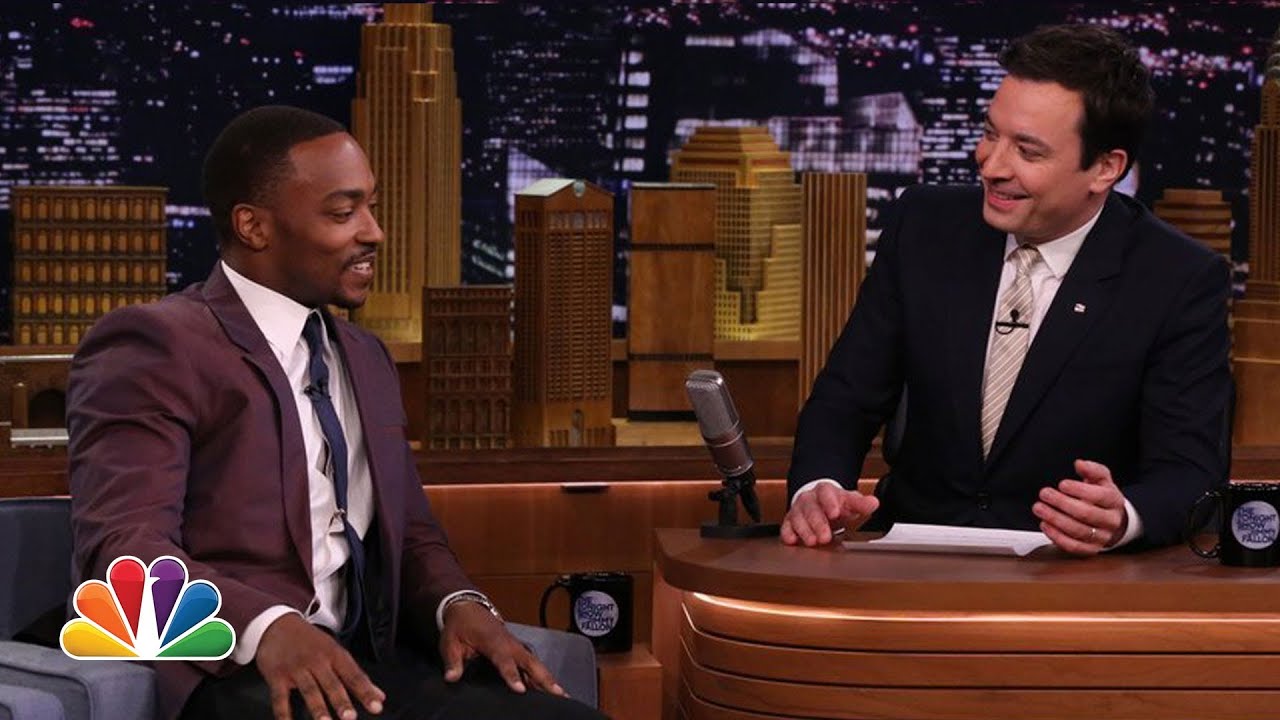 Anthony Mackie Gives James Poyser a Nickname - YouTube